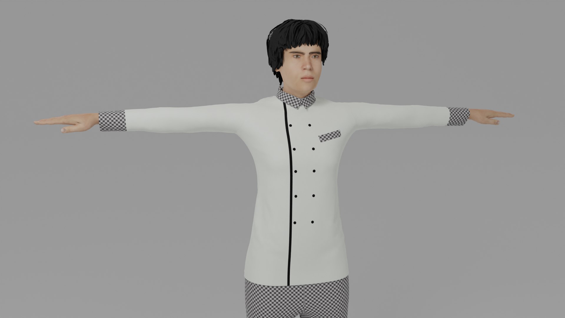Chef Man Model - TurboSquid 2041861
