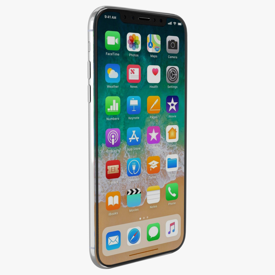 X Phone 3D Model - TurboSquid 1201978