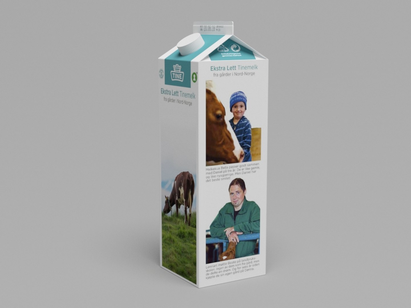 obj milk carton tine melk