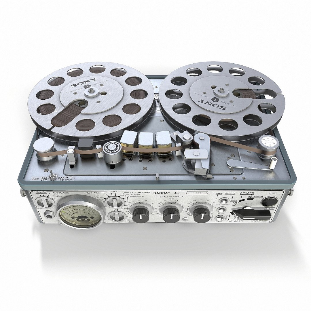 3D model analogue tape recorder - TurboSquid 1573307