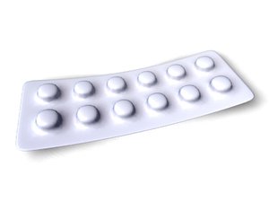 3D Medication Strip Models - Browse & Download Formats - TurboSquid