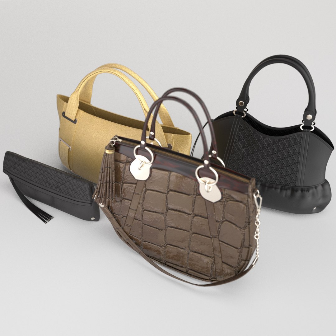 3ds Max S Lady Handbag Type