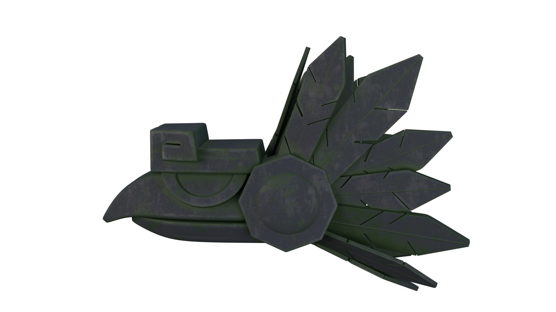 3D Bird Statue - TurboSquid 2519235