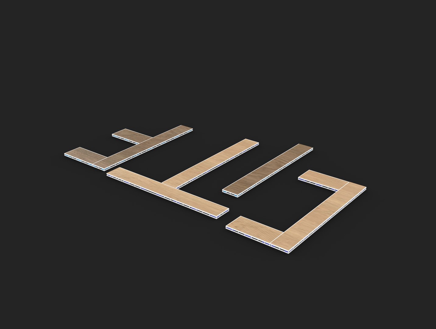 3D Floating Docks Set 3D Model - TurboSquid 2510966