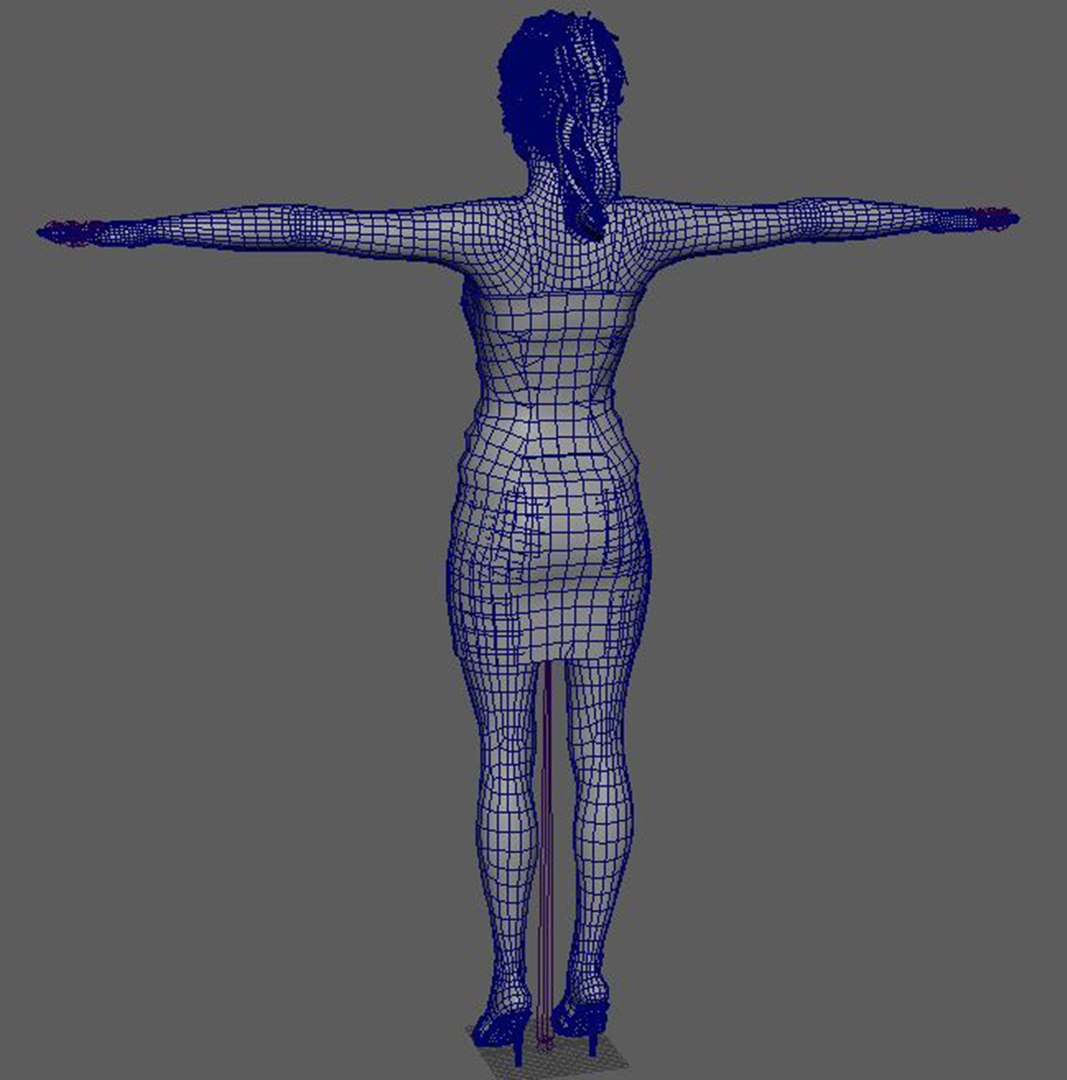 3D Gigi Hadid Character 3D Model Low-poly - TurboSquid 2297987