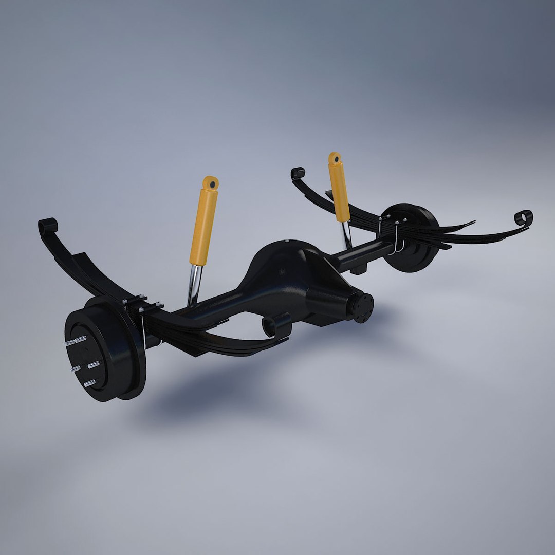 3dsmax Rear Axle Classic