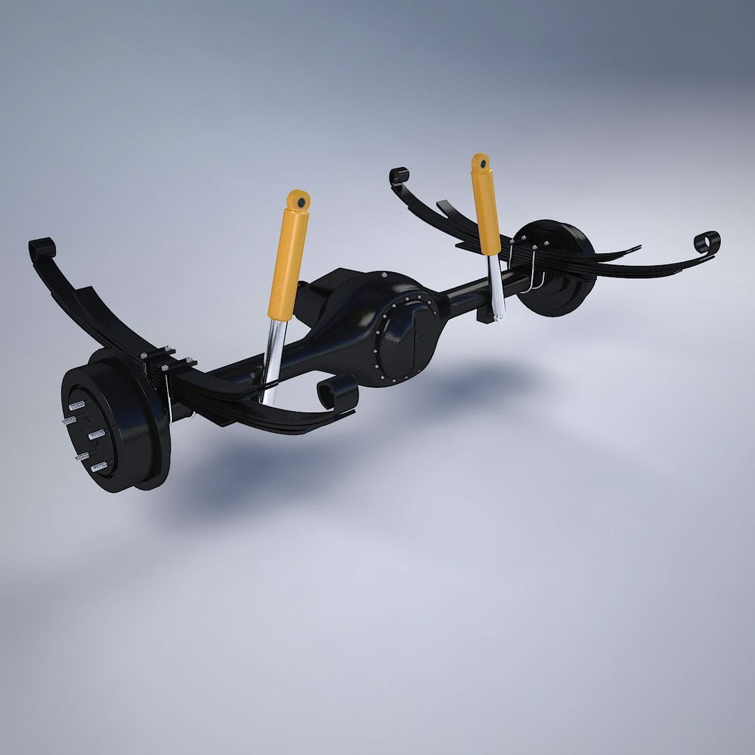 3dsmax Rear Axle Classic