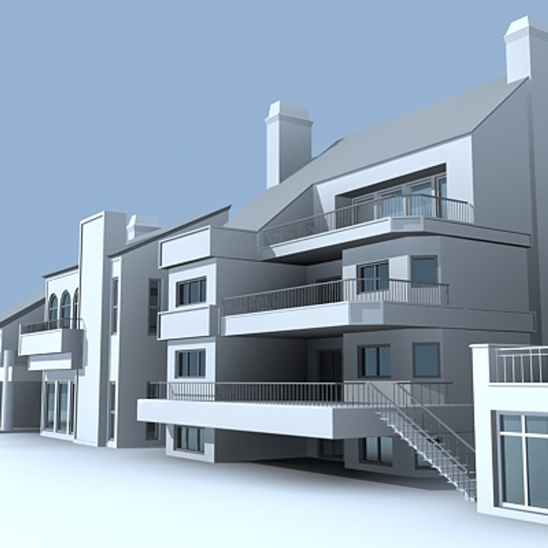 3d Residential Buildings