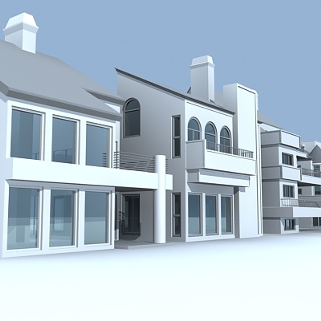 3d Residential Buildings