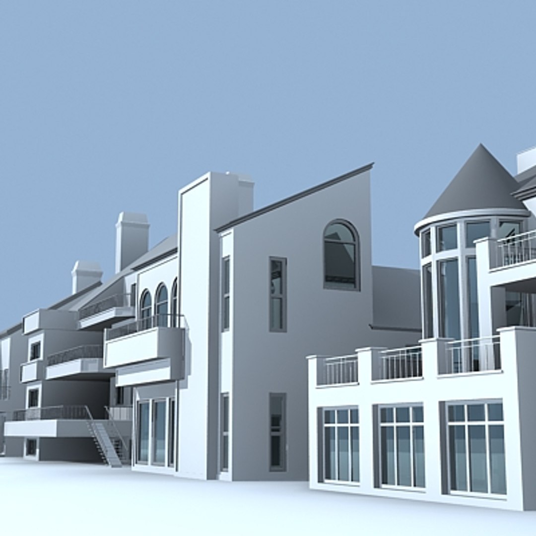 3d Residential Buildings