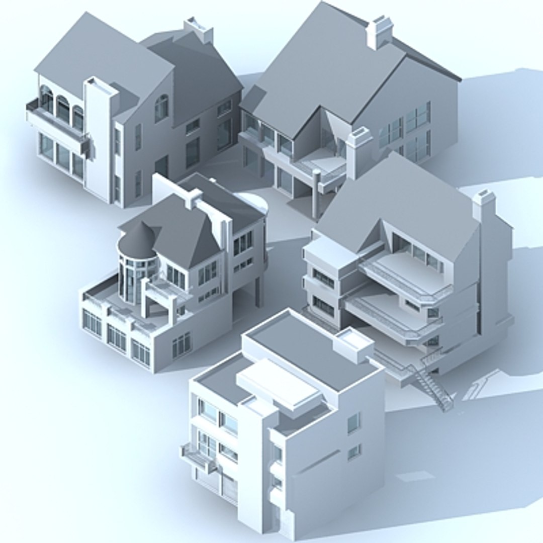 3d Residential Buildings
