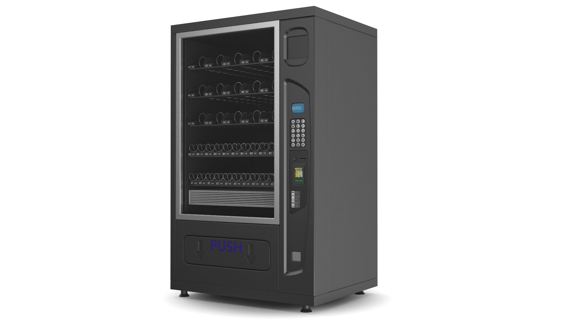 3D Vending Machine Model - TurboSquid 1457994