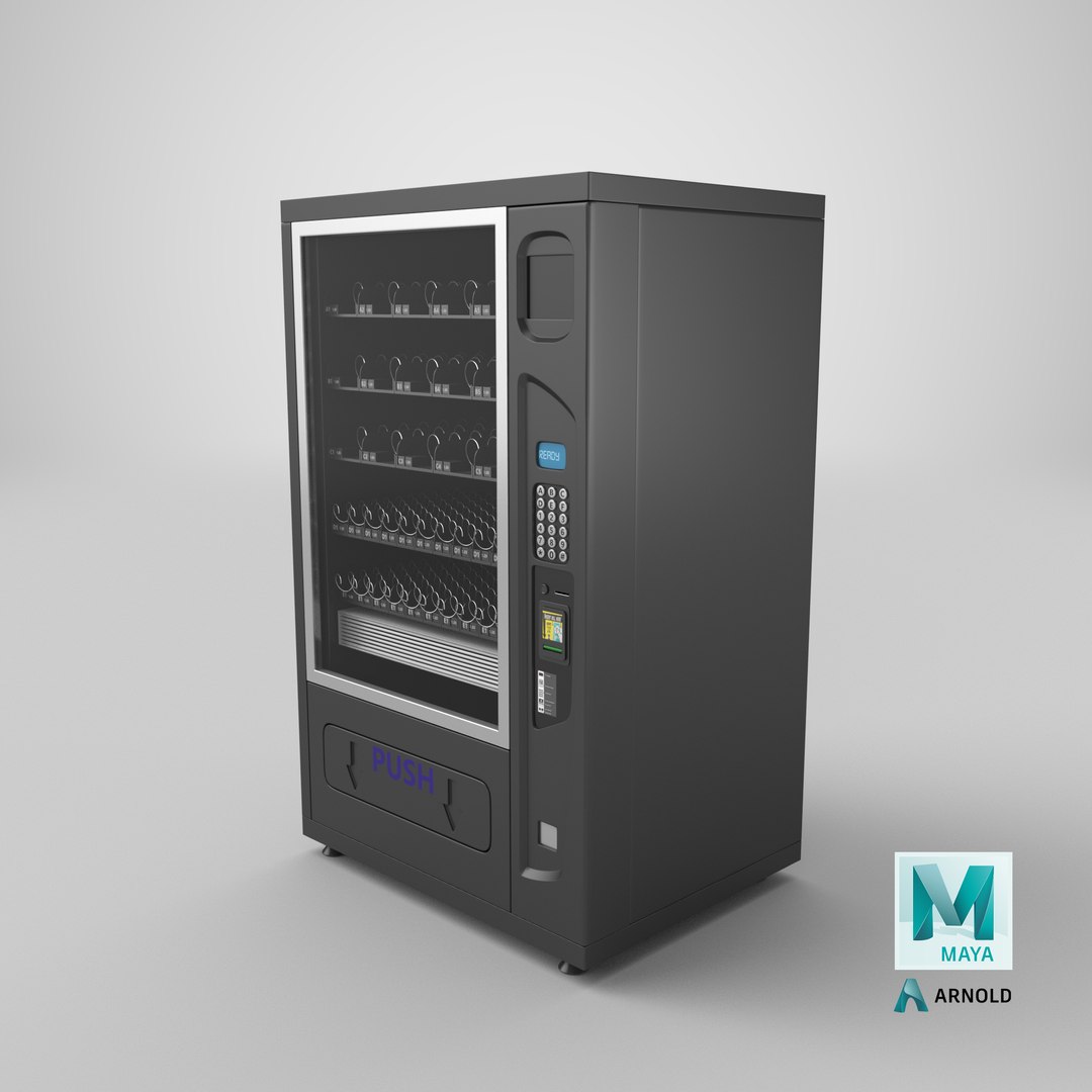 3D Vending Machine Model - TurboSquid 1457994