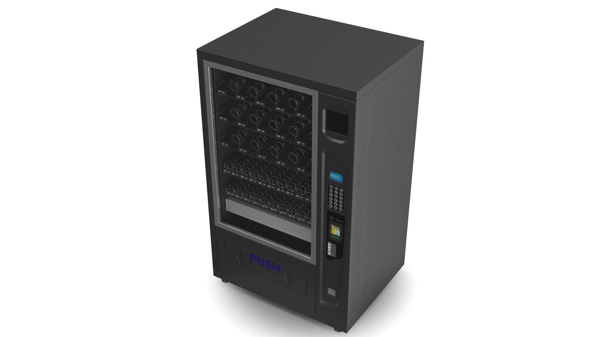 3D Vending Machine Model - TurboSquid 1457994