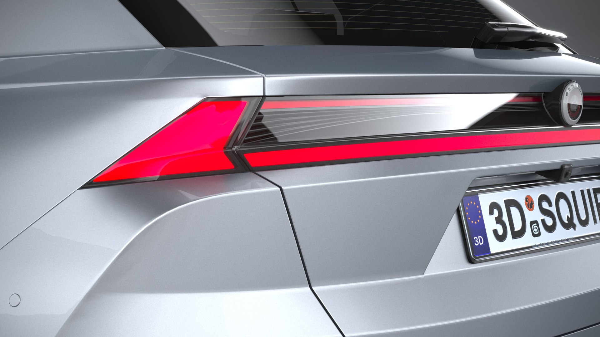 3D model Generic Crossover v1 2023 LowPoly - TurboSquid 2032670