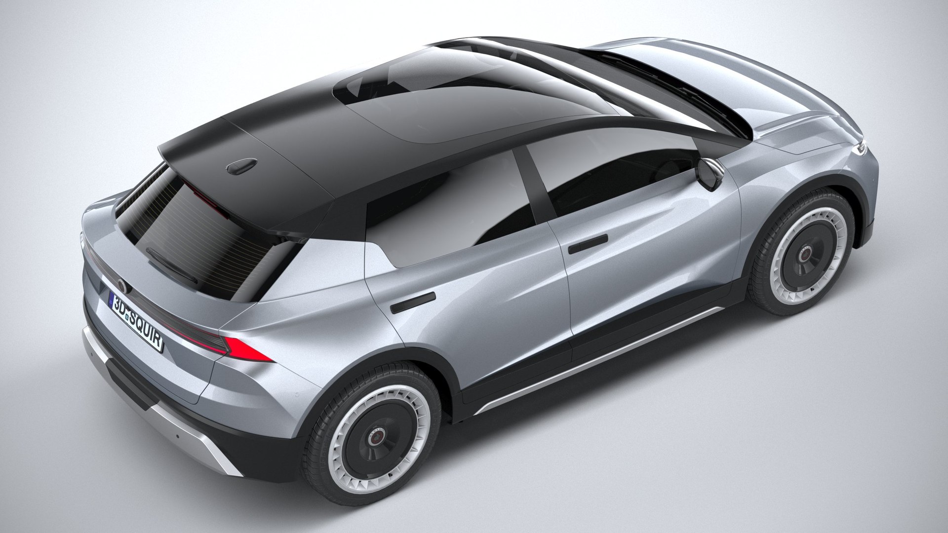 3D model Generic Crossover v1 2023 LowPoly - TurboSquid 2032670