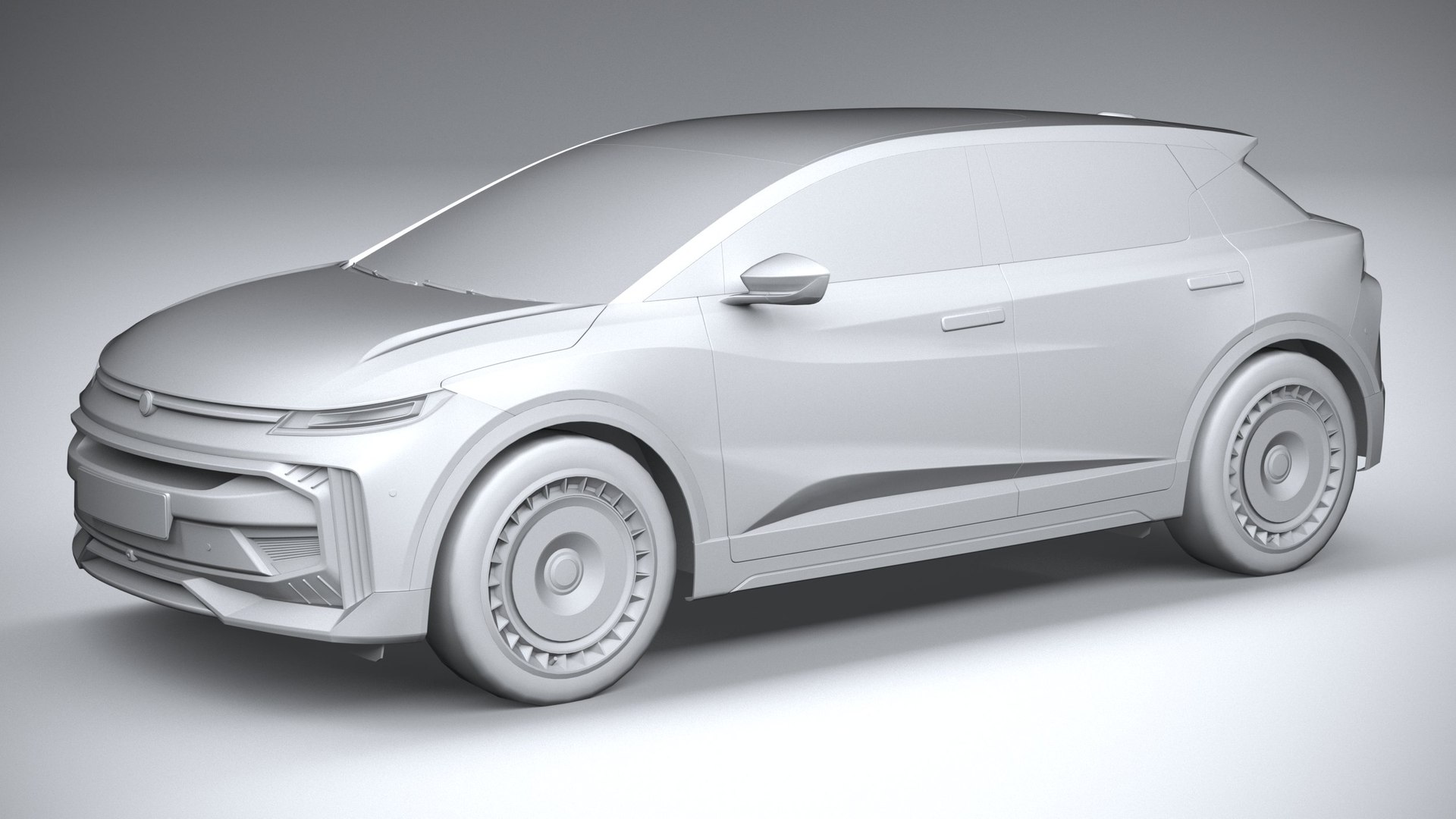 3D model Generic Crossover v1 2023 LowPoly - TurboSquid 2032670