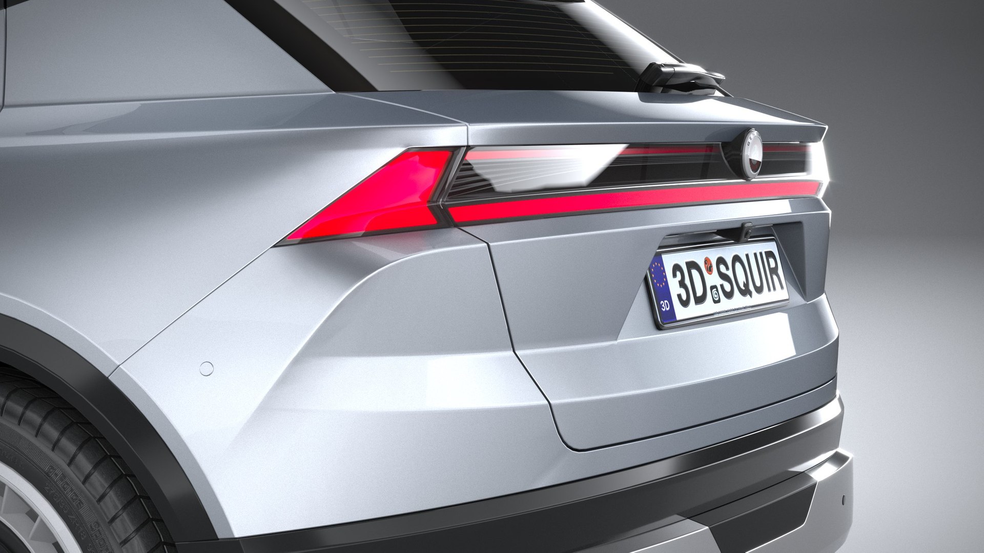 3D model Generic Crossover v1 2023 LowPoly - TurboSquid 2032670