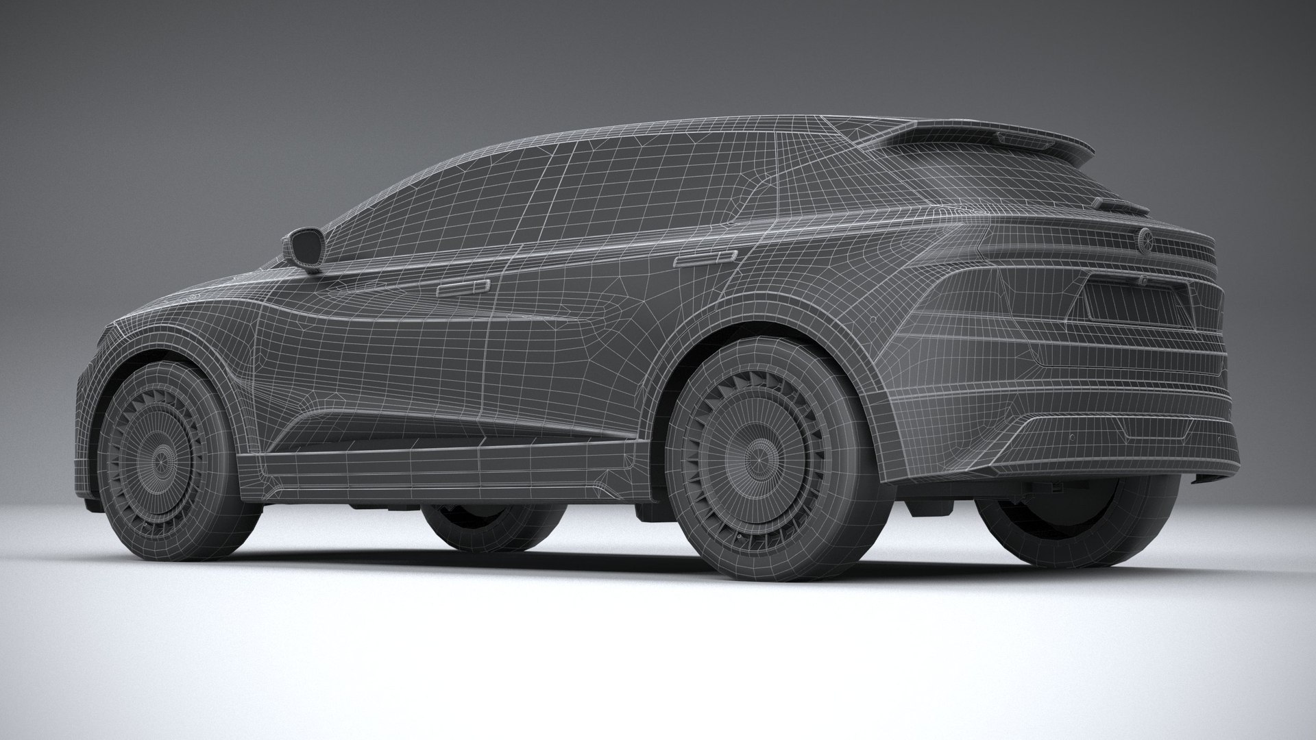 3D model Generic Crossover v1 2023 LowPoly - TurboSquid 2032670