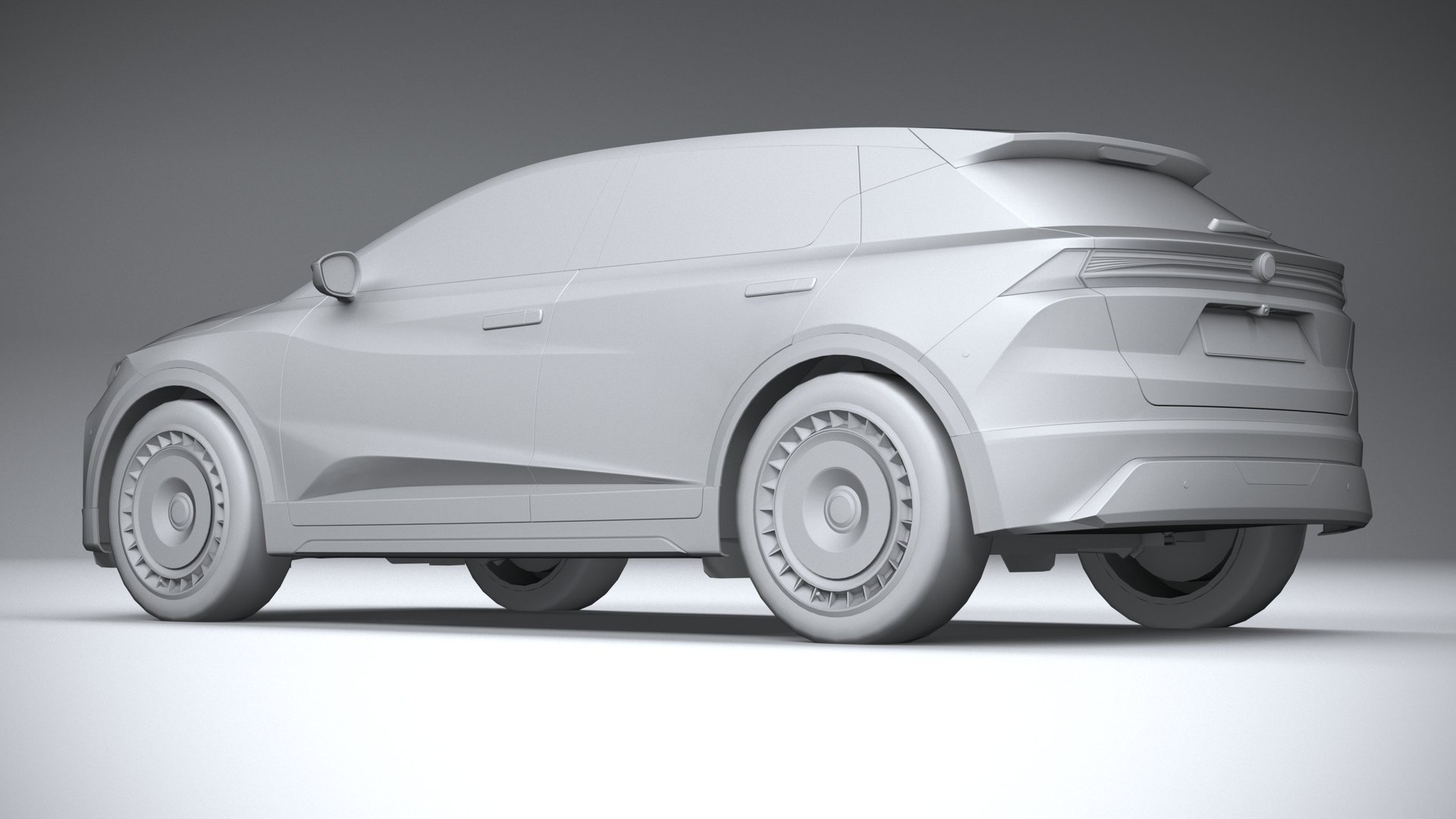 3D model Generic Crossover v1 2023 LowPoly - TurboSquid 2032670