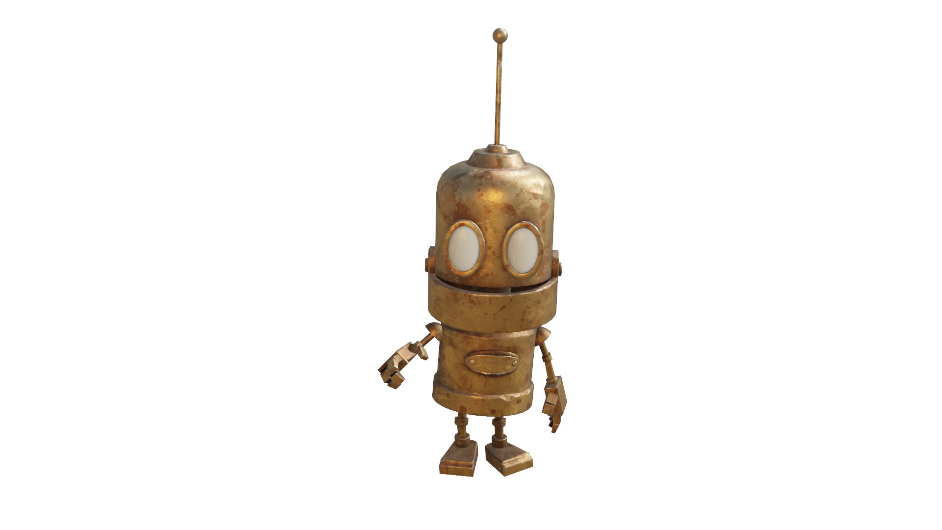 Robot Cartoon 3D - TurboSquid 2147032