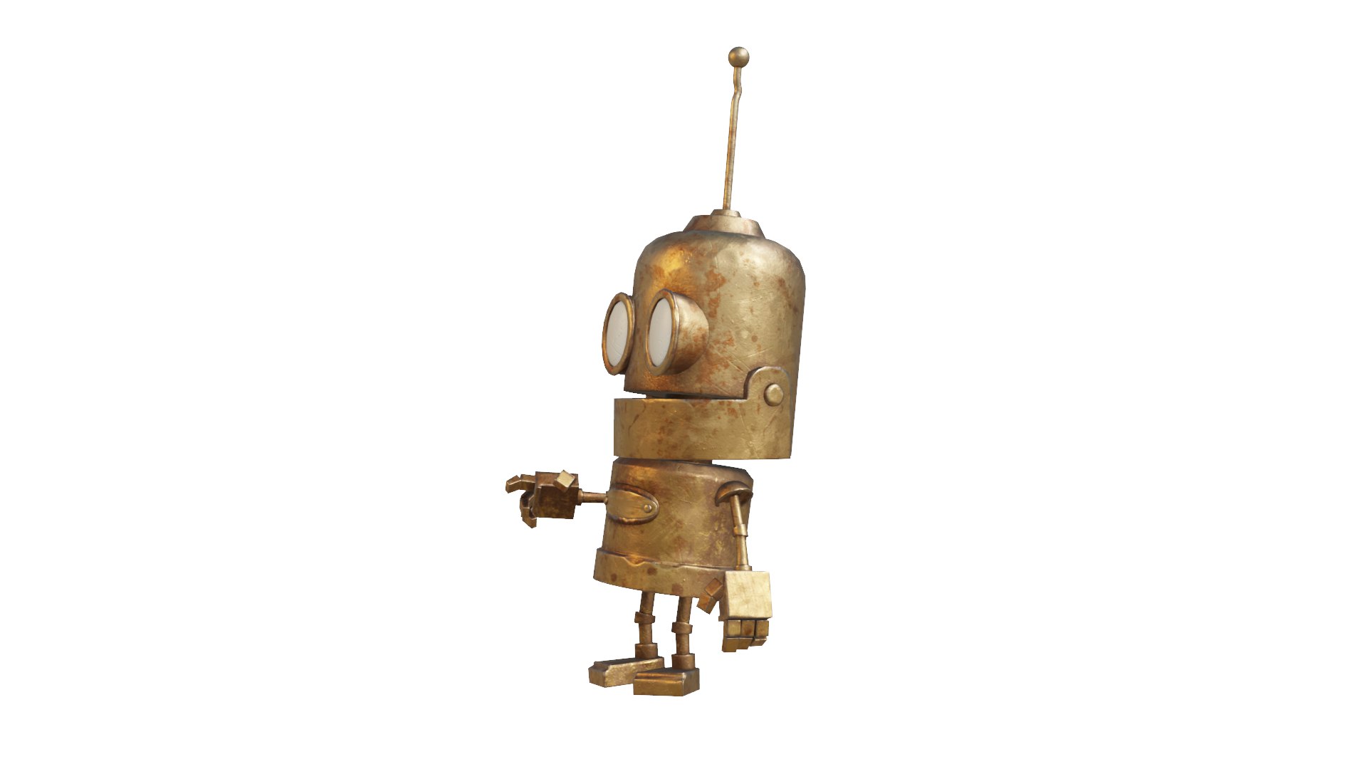 Robot Cartoon 3D - TurboSquid 2147032