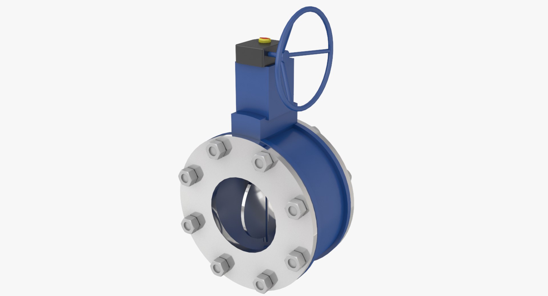 3D Butterfly Valve Model - TurboSquid 1317942