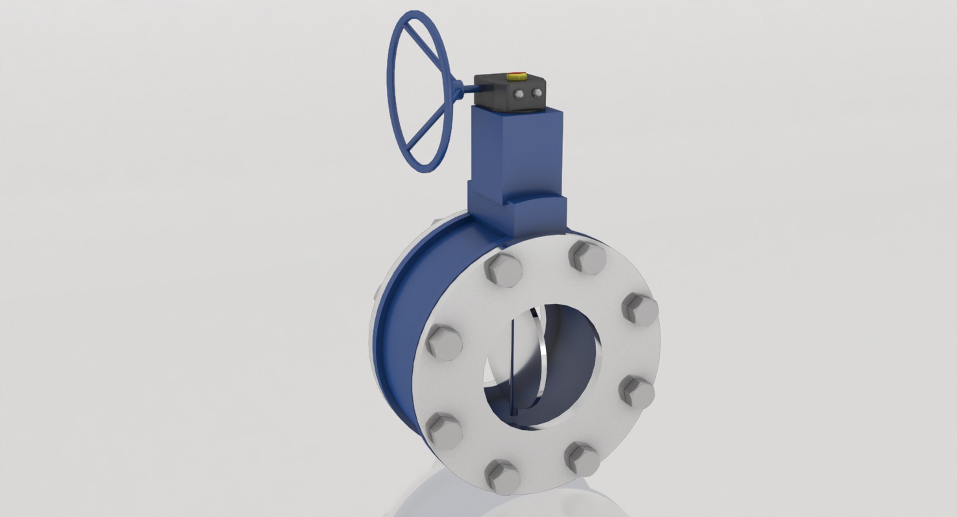 3D Butterfly Valve Model - TurboSquid 1317942