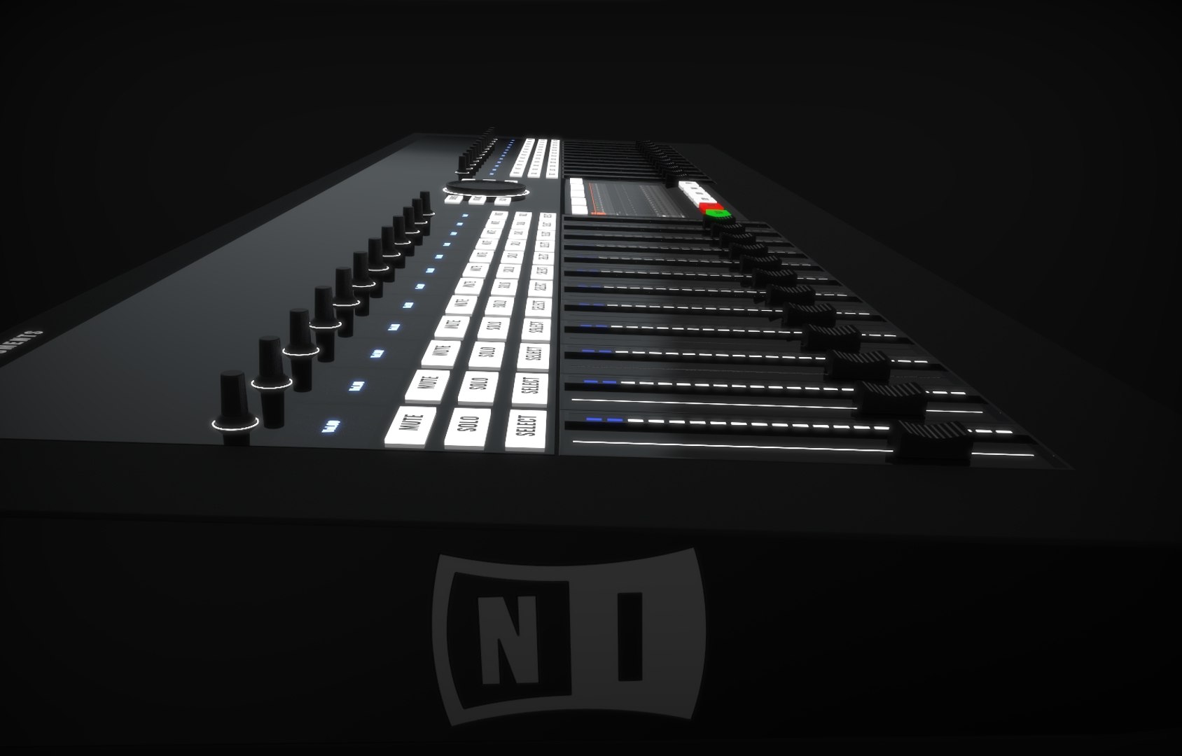 Native Instruments Control Surface 3d Model