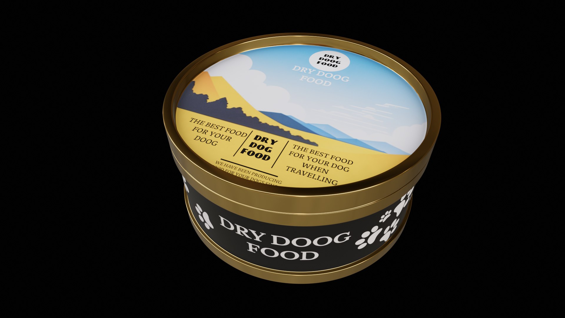 3D Dry Dog Food - PBR Realistic - High Poly 3D Model Model - TurboSquid ...
