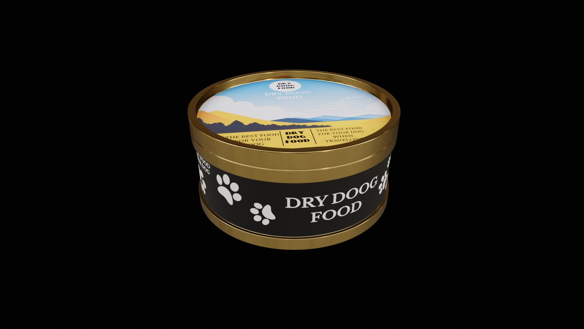 3D Dry Dog Food - PBR Realistic - High Poly 3D Model Model - TurboSquid ...