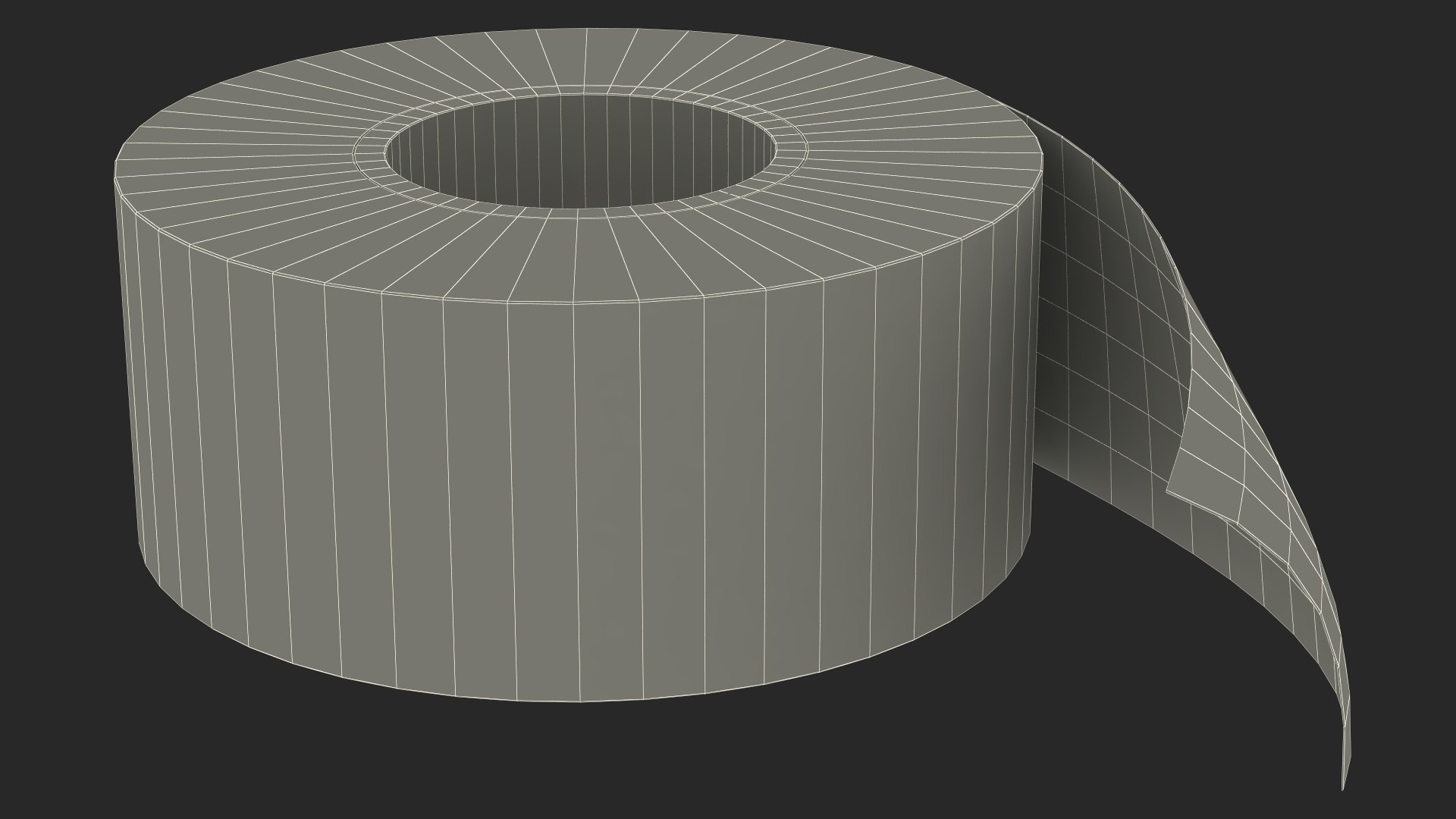 Yellow Caution Tape Roll 3D Model - TurboSquid 2202499