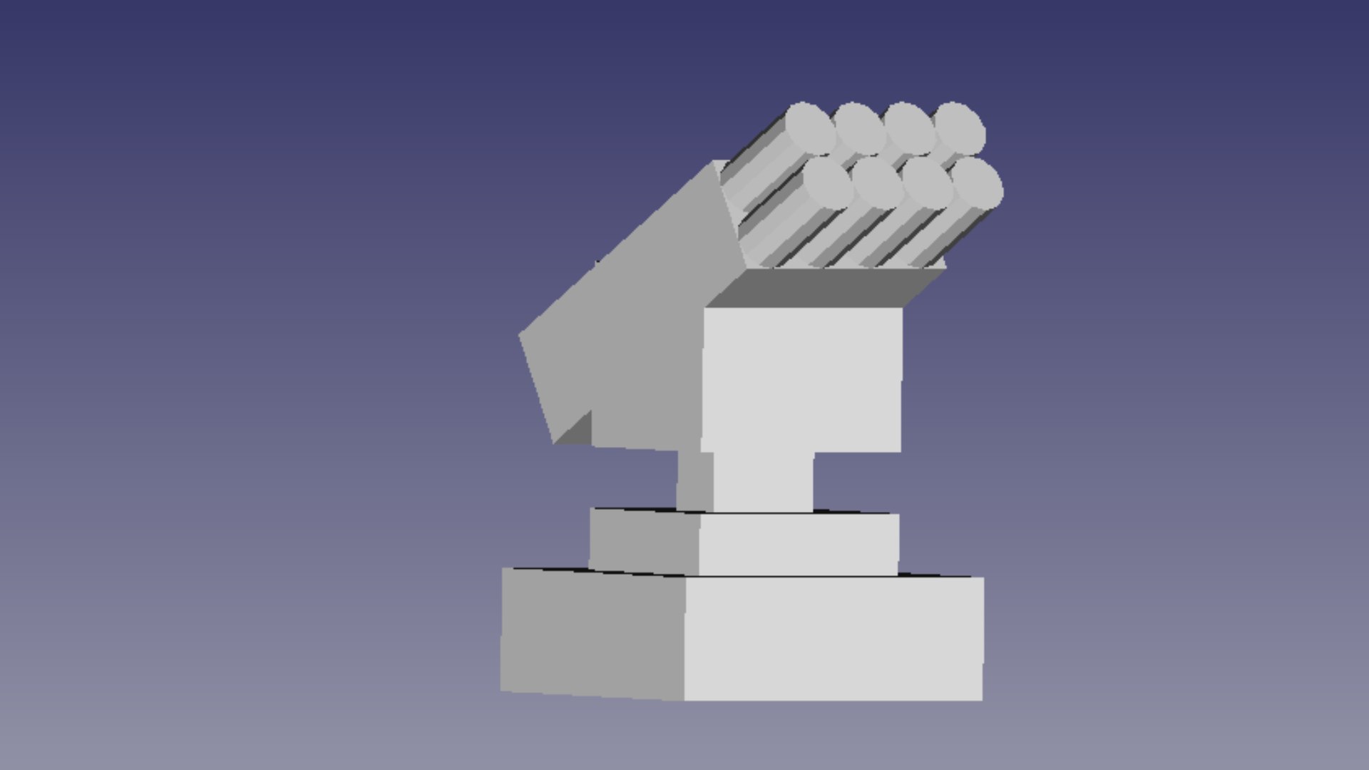 3D Rocket Launcher Model - TurboSquid 2199900