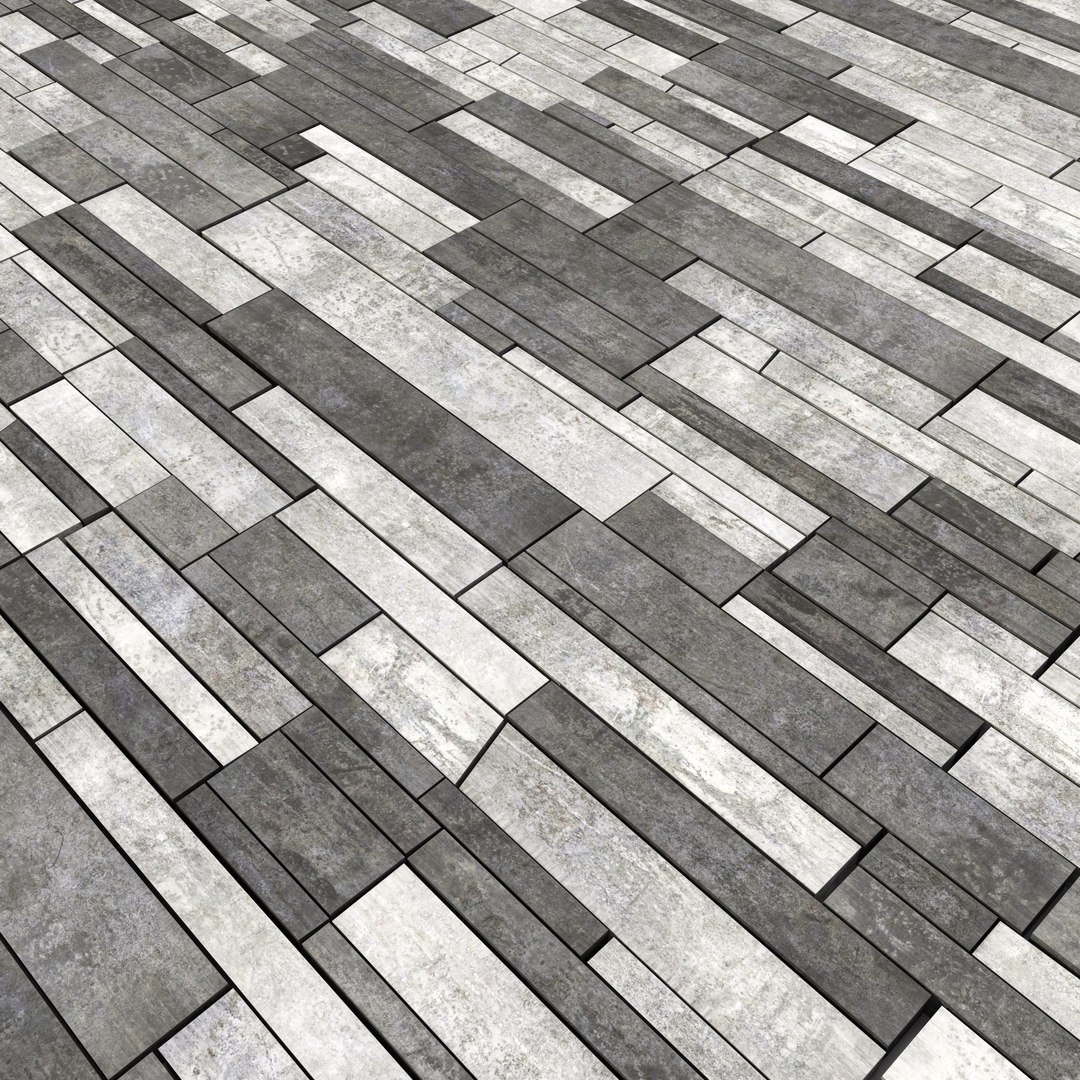 3D Paving Decor N5 Model - TurboSquid 2178264