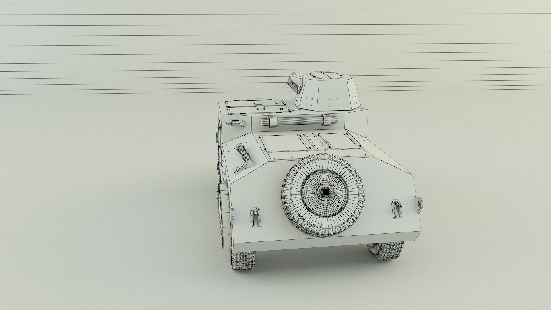 3D Morris 2 Military Vehicle Model - TurboSquid 2323295