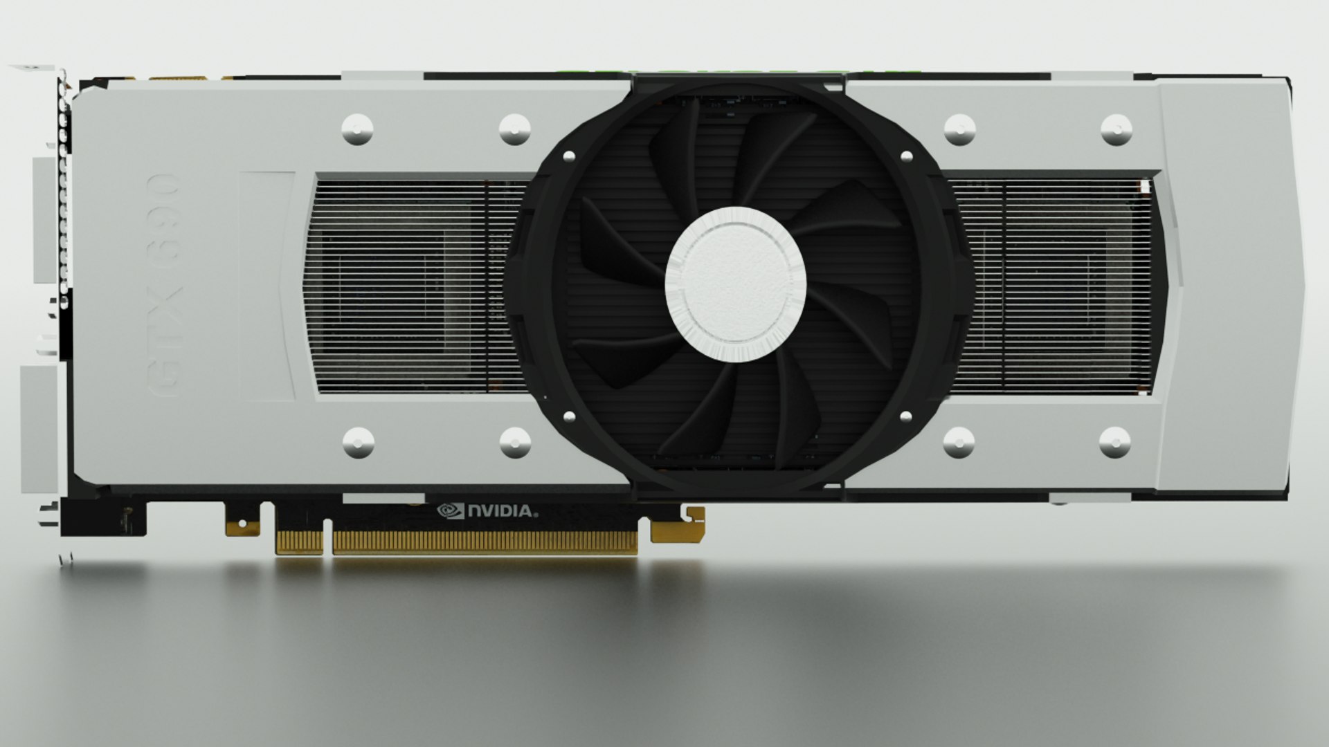3d Model Of Gtx 690
