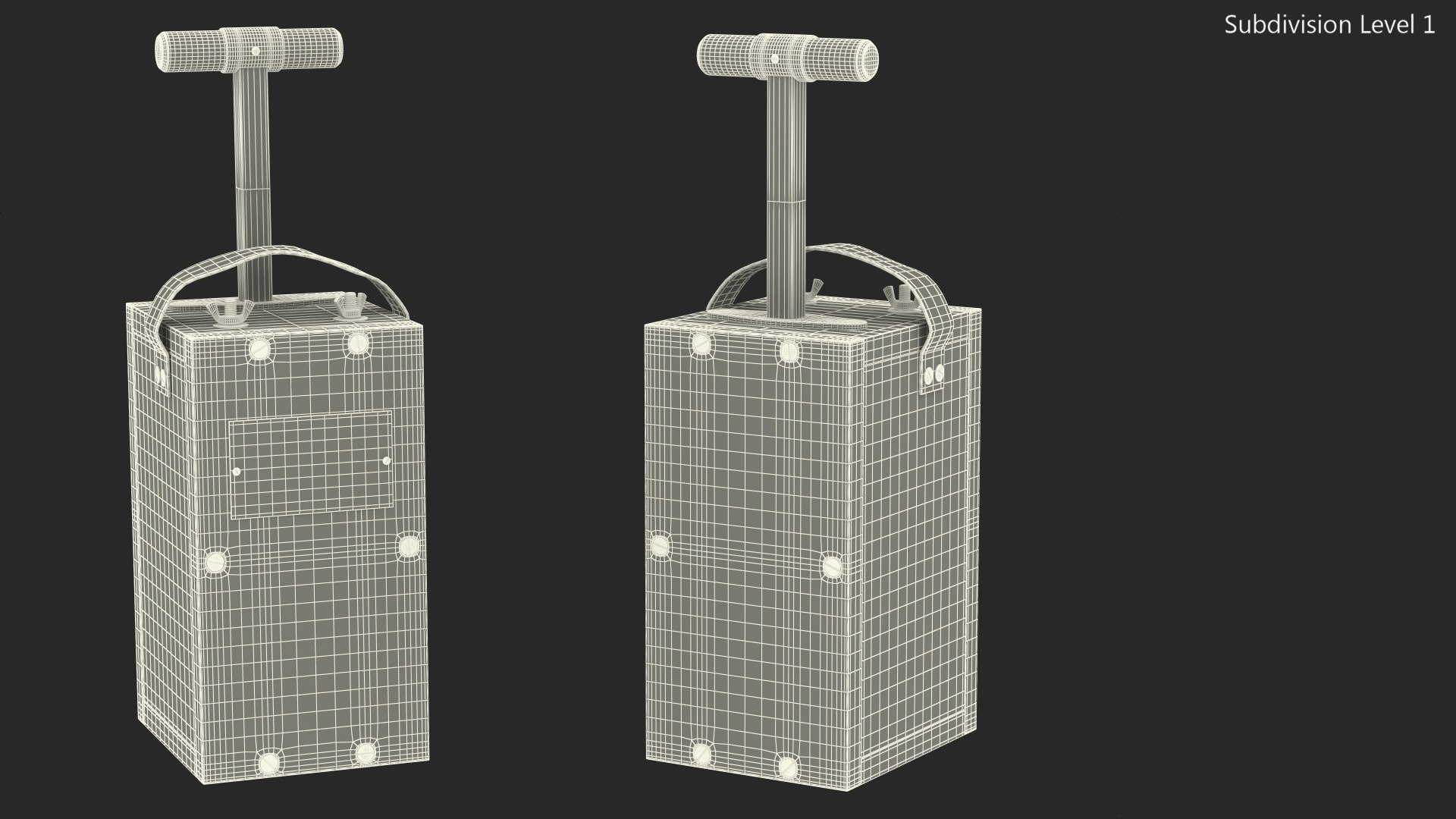 Vintage blasting machine detonator model - TurboSquid 1601686