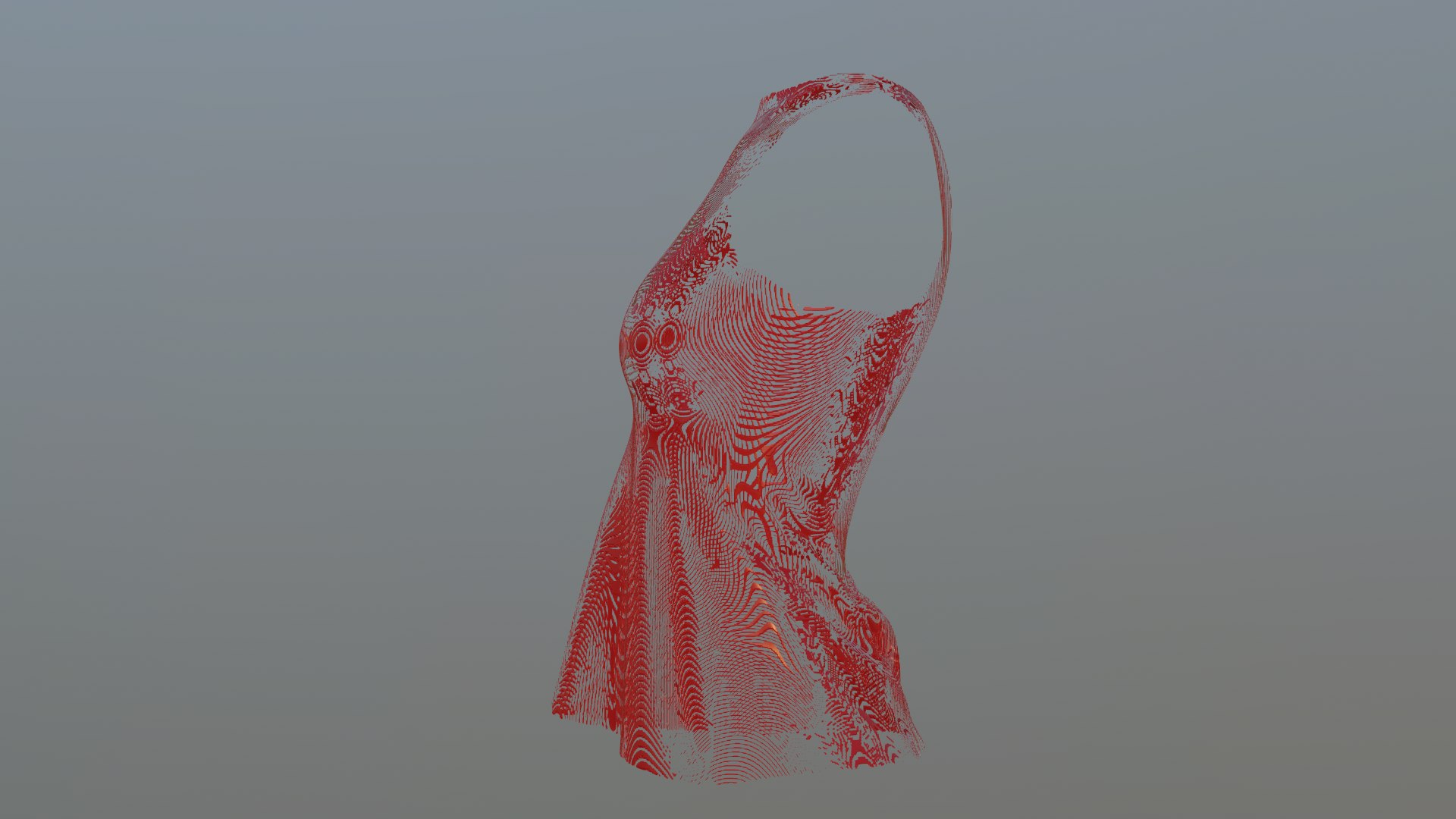 3D Model Red Top Mesh - TurboSquid 2038742