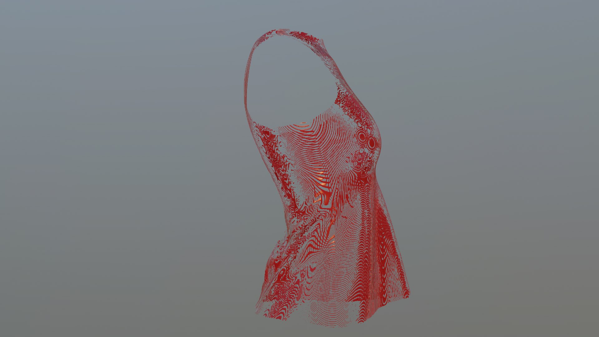 3D Model Red Top Mesh - TurboSquid 2038742