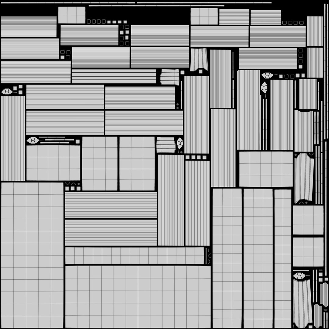 3D Computer Desk With Shelf - TurboSquid 2058505