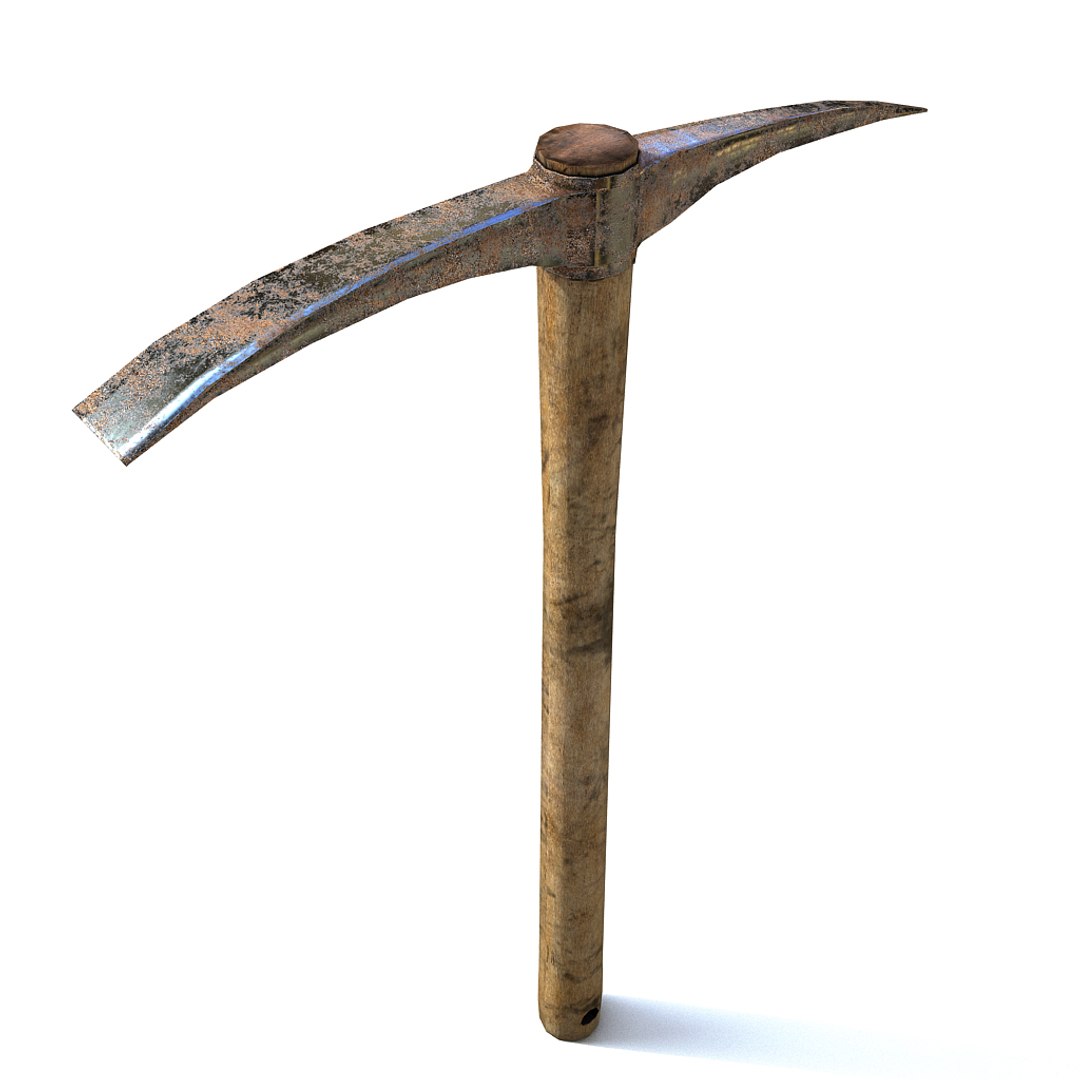 3D Pick Pickaxe Axe Model - TurboSquid 1295793