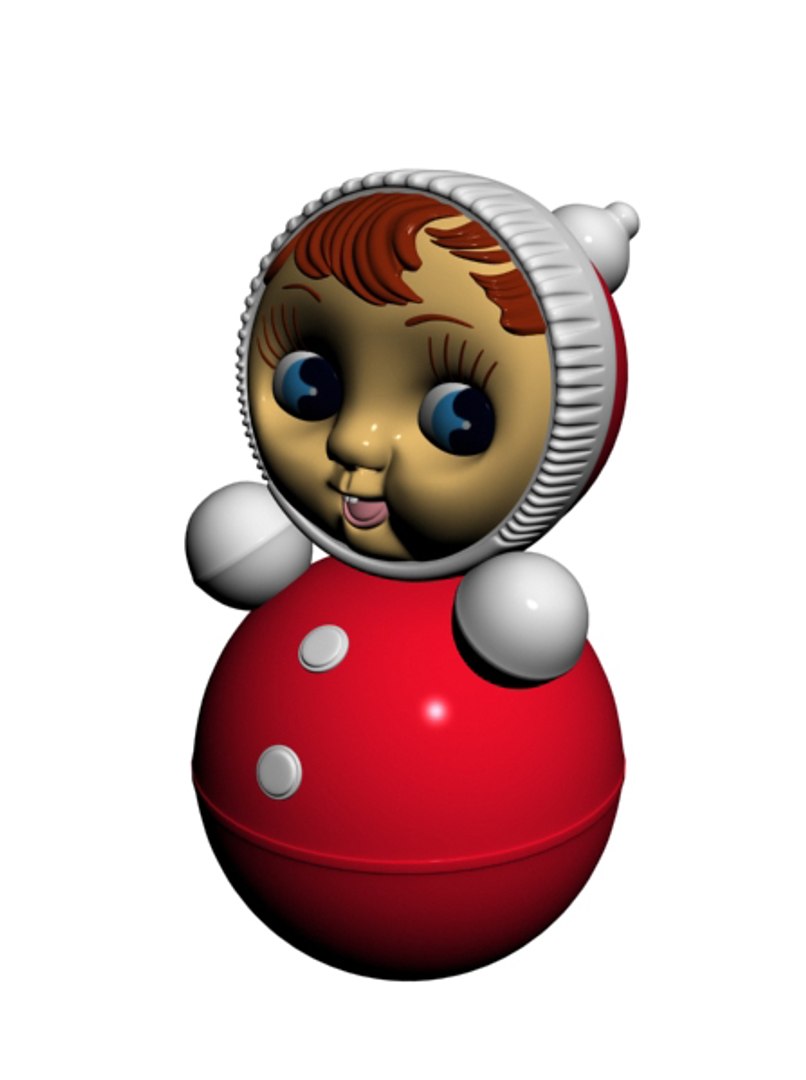 3d Roly-poly Toy Model