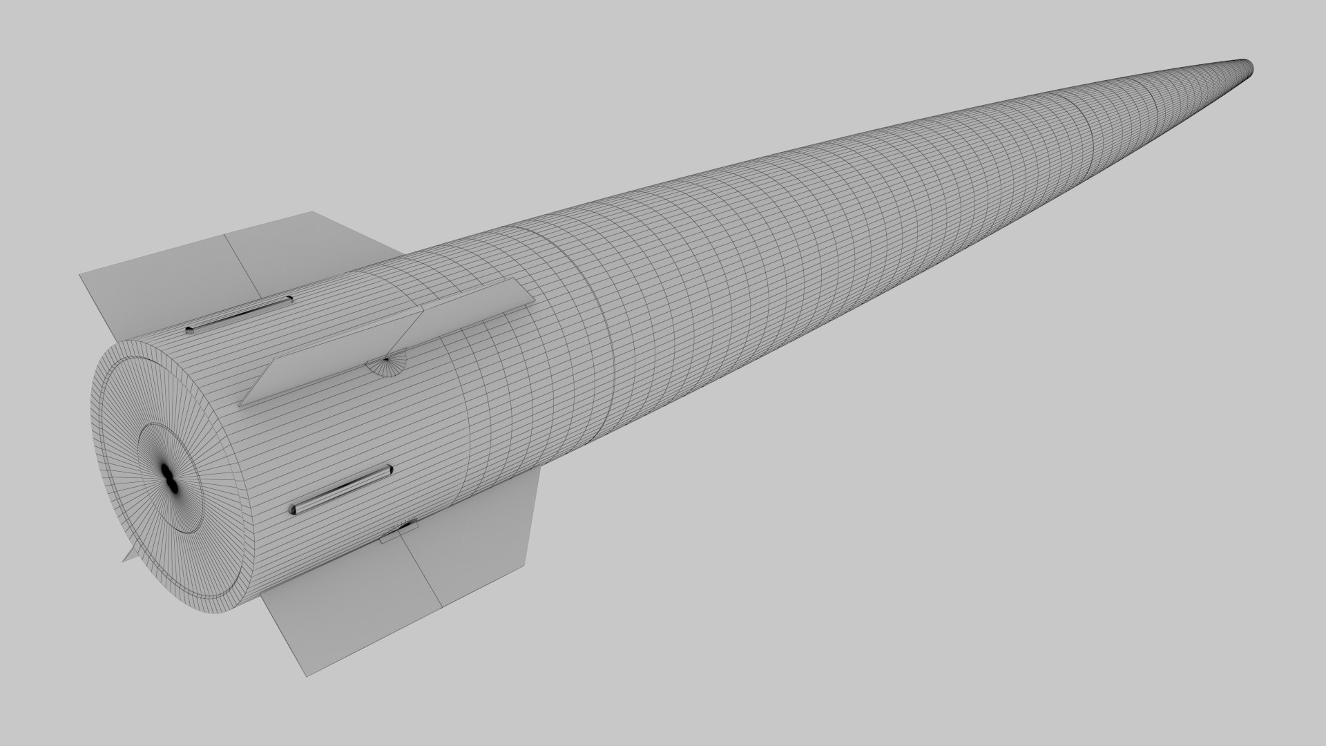 3D Hvp Hypervelocity Projectile - TurboSquid 1601247