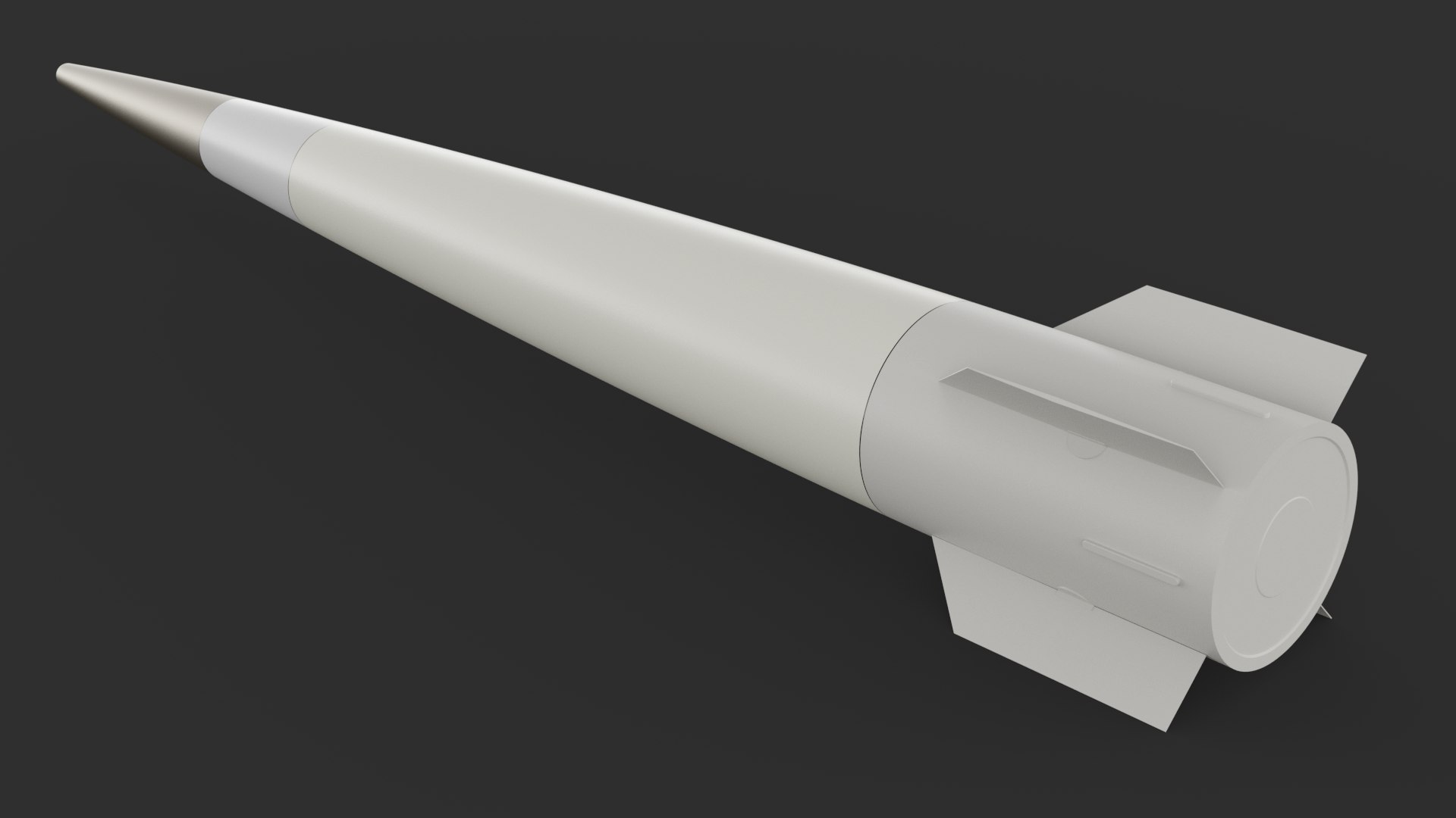 3D Hvp Hypervelocity Projectile - TurboSquid 1601247