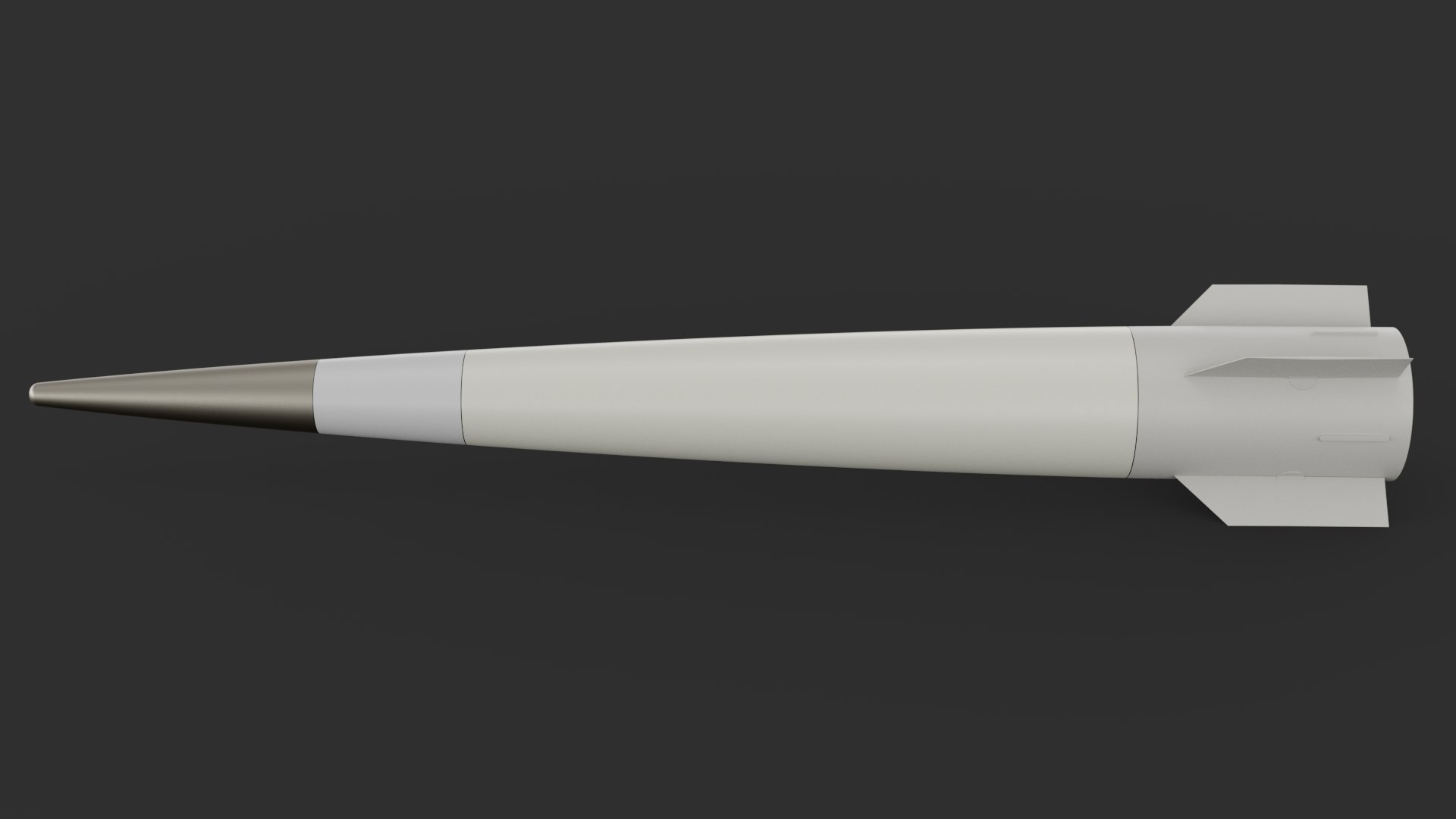 3D Hvp Hypervelocity Projectile - TurboSquid 1601247