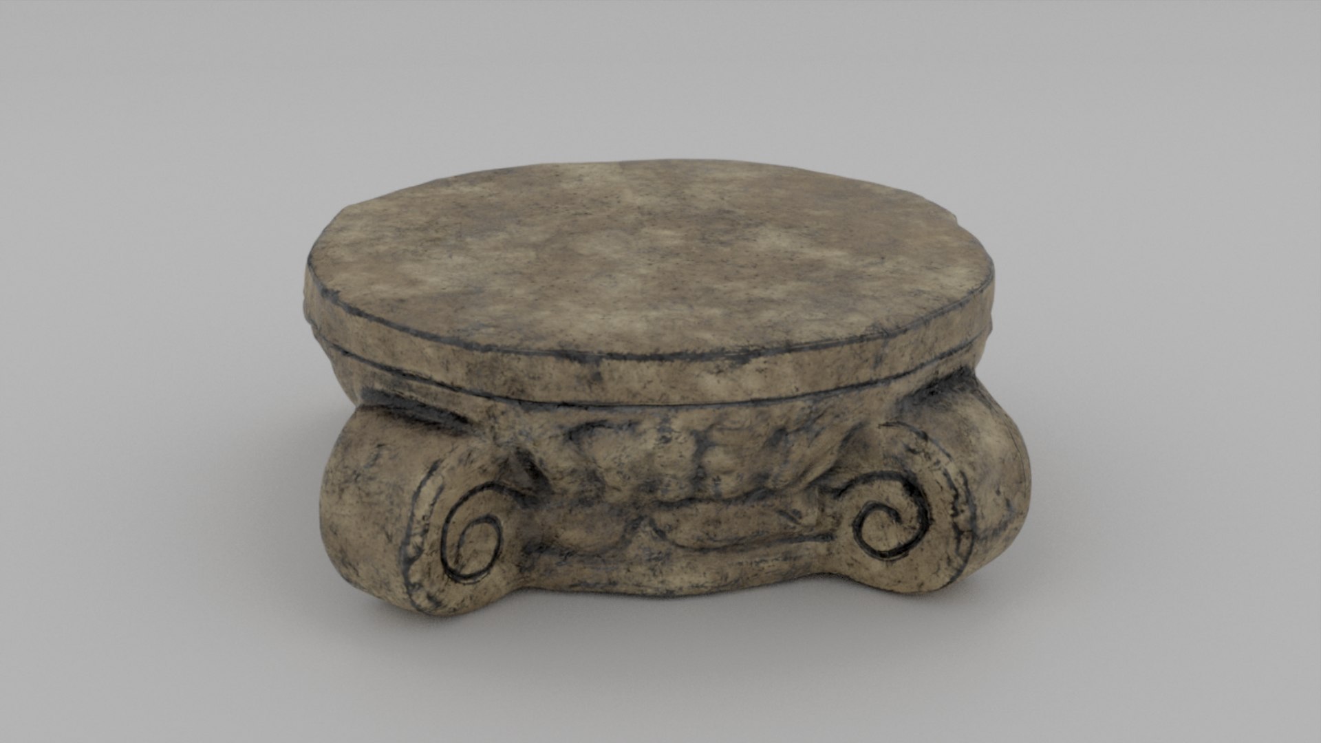 3D Roman Platform - TurboSquid 1362414