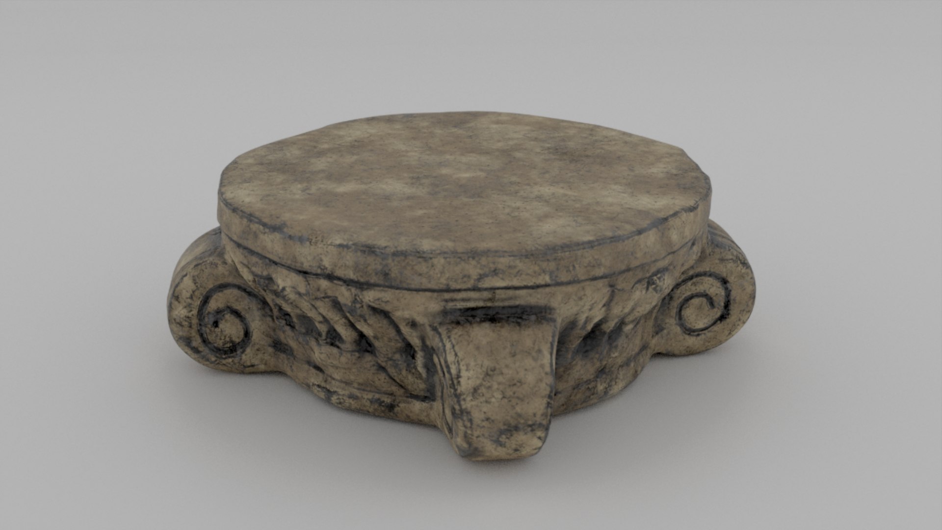 3D roman platform - TurboSquid 1362414