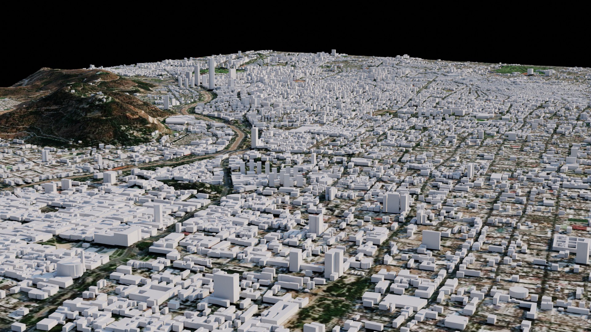 3D Santiago - Chile - TurboSquid 1742631