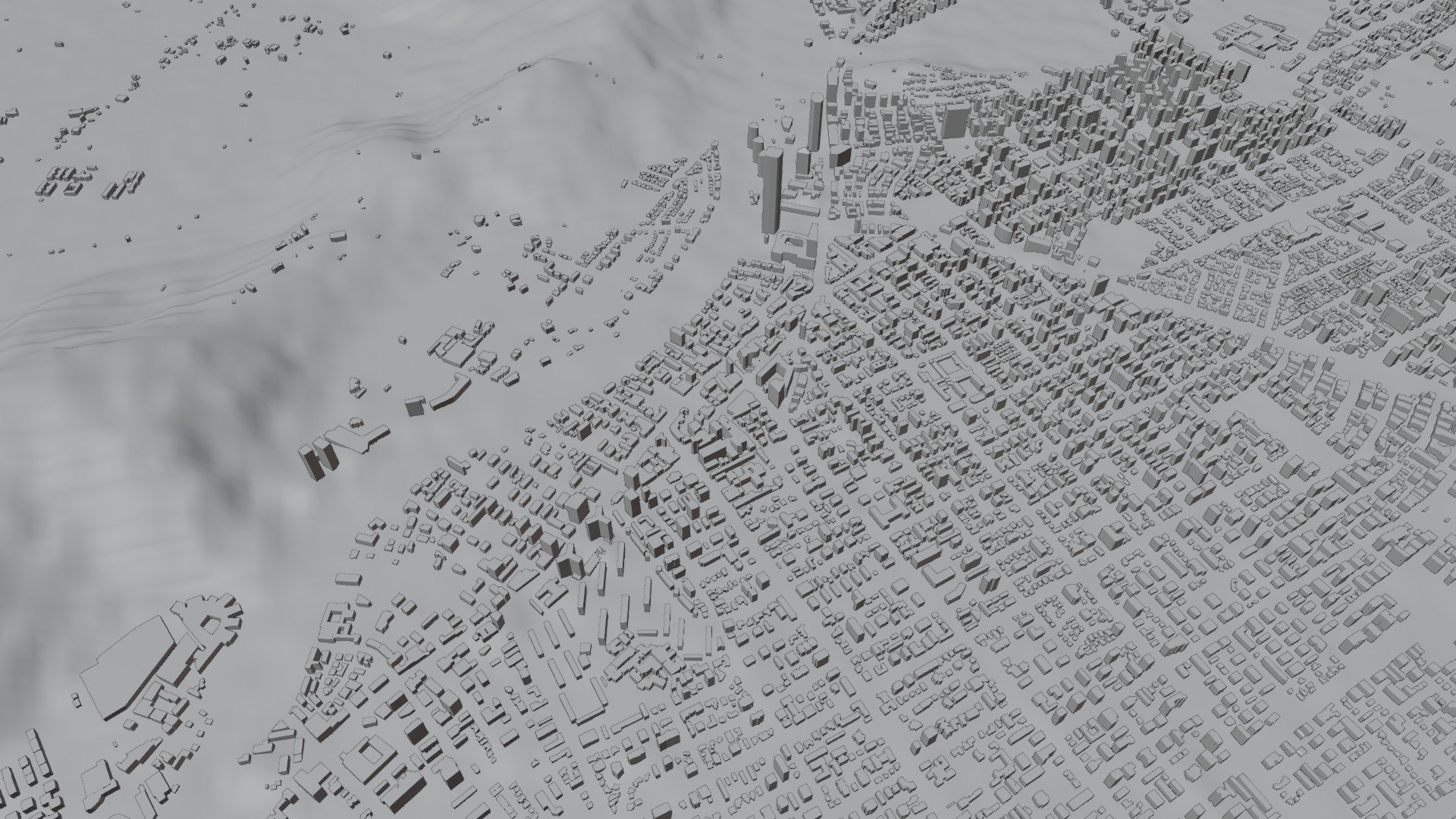 3D Santiago - Chile - TurboSquid 1742631