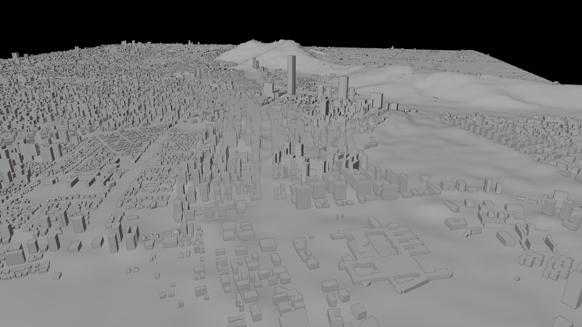 3D Santiago - Chile - TurboSquid 1742631